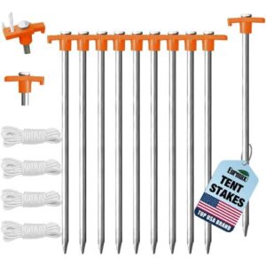 10 Best Heavy Duty Tent Stakes for Tough Terrain & High Winds (2025 ...